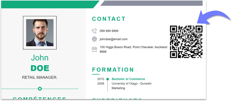 Prime CV : Créer un CV en ligne à télécharger